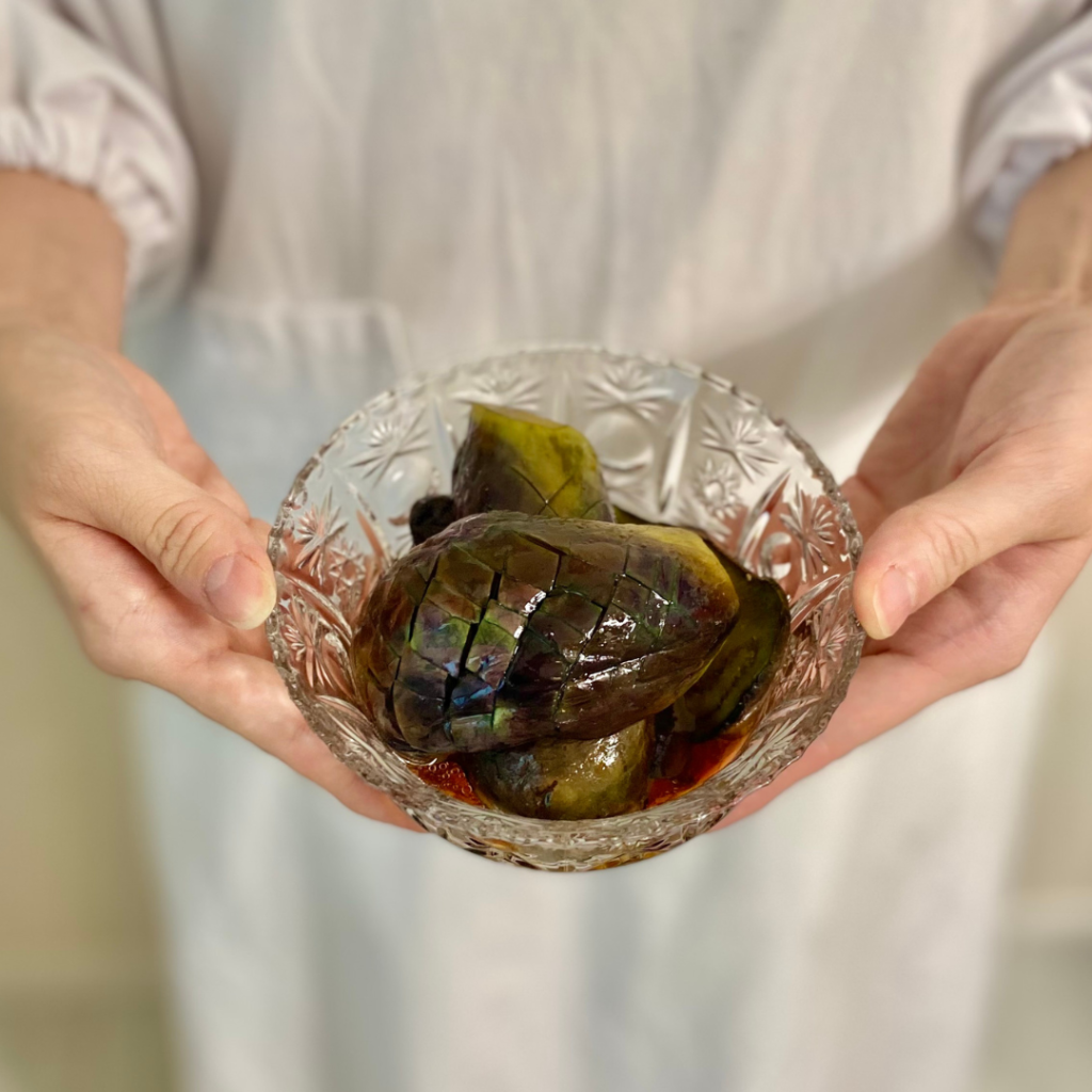 How to cook Nasu no agebitashi (Deep-fried eggplant in Broth) ? | Utako ...